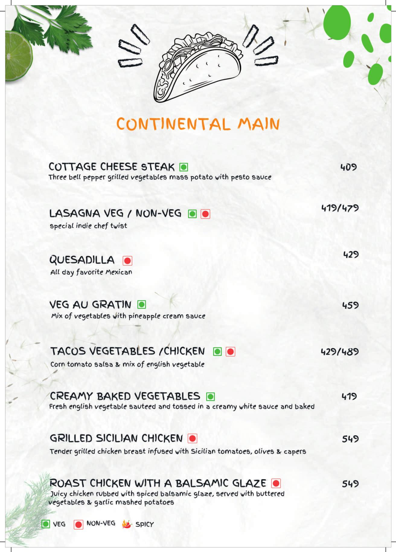 Indie Kulture | Menu